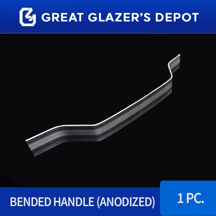 Bended Handle for Aluminum Swing Door (White, Brown, Anodized) | Shopee ...