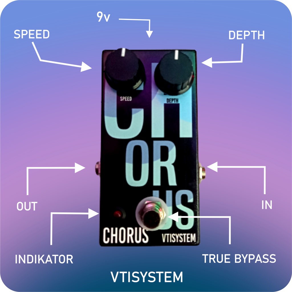 Chorus Guitar Effects - Chorus Premium VTISYSTEM | Shopee Philippines