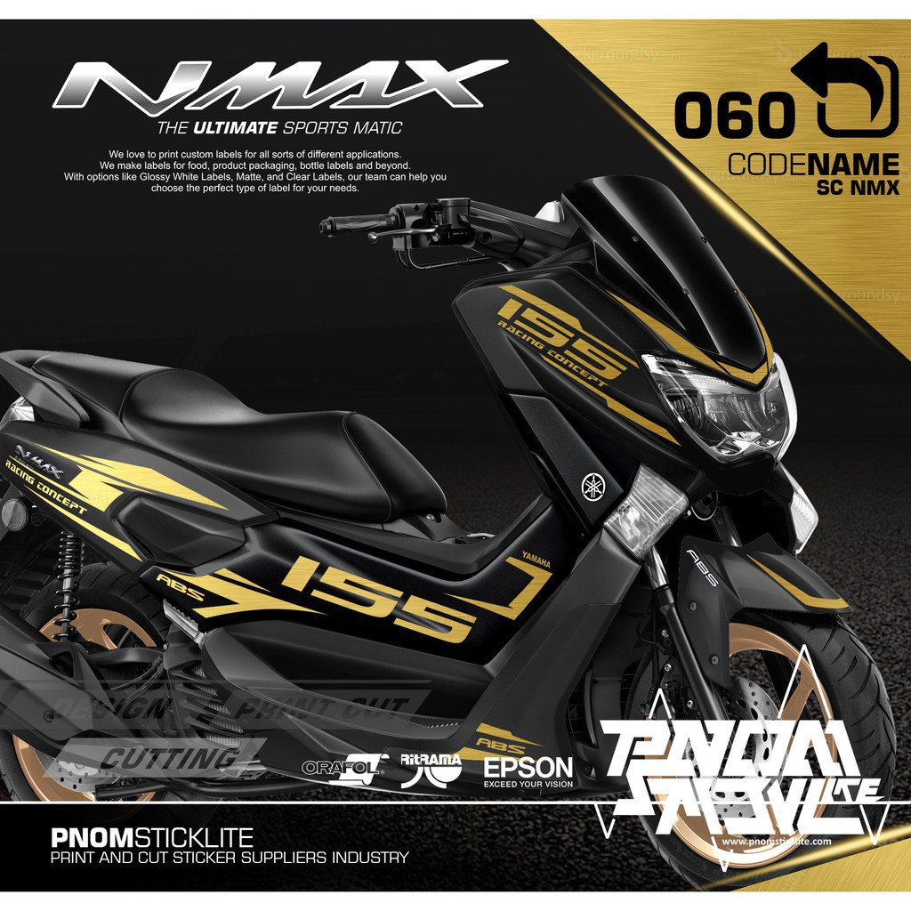 Cutting Sticker Striping Nmax Sc Nmx P060 - Official - Wanda | Shopee ...