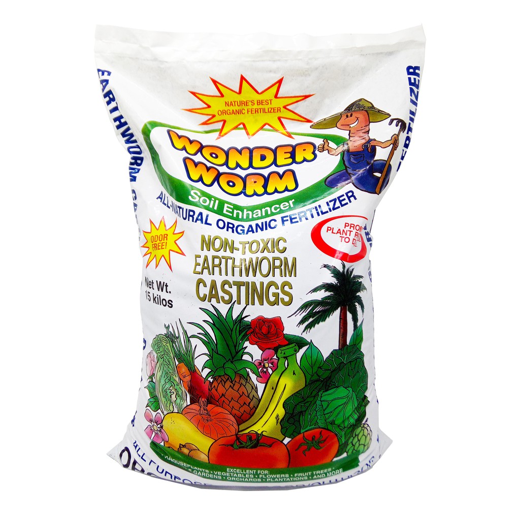 Wonder Worm Organic Soil & Plant Nutrient 2kg GDSFPH_S4 | Shopee ...