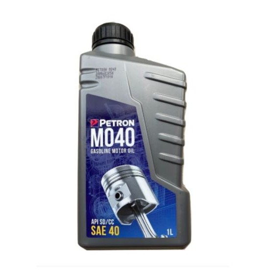 Petron MO40 Gasoline Motor Oil SAE 40 1 Liter | Shopee Philippines