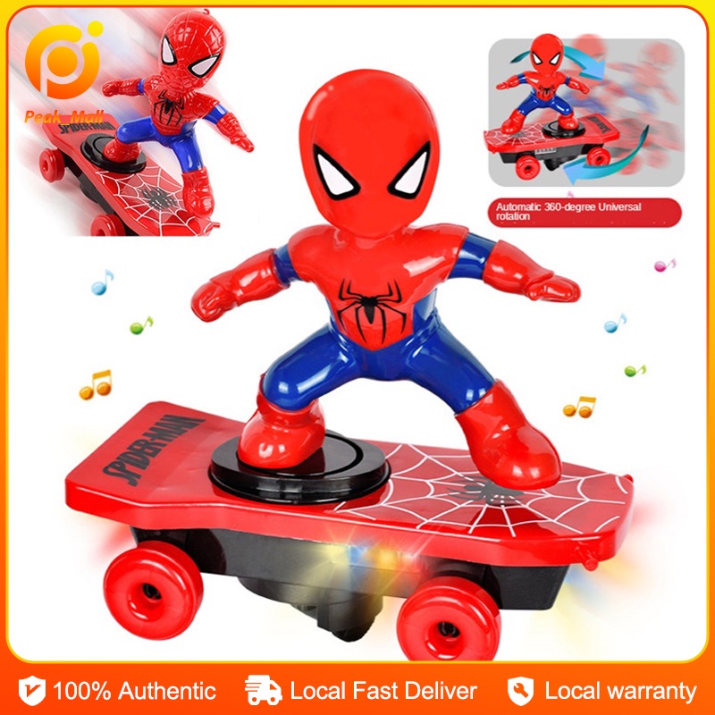 SpiderMan Across The Spider Verse Kids Spiderman Car Music Led Light ...