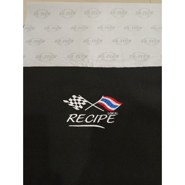 Recipe Embroidery Sandpaper Seat Covers For All Small Motors | Shopee ...