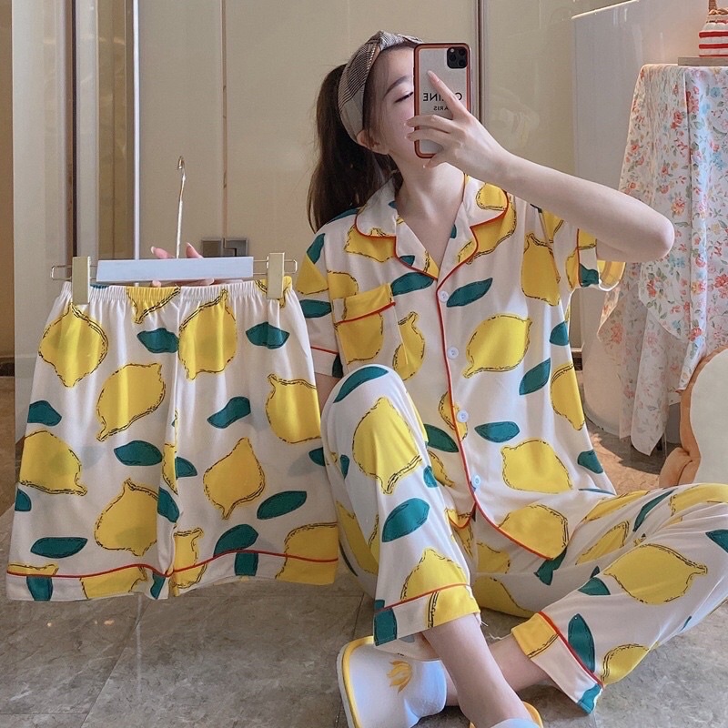 3in1 Korean Pajama Set / 3-in-1 Korean Sleepwear | Shopee Philippines