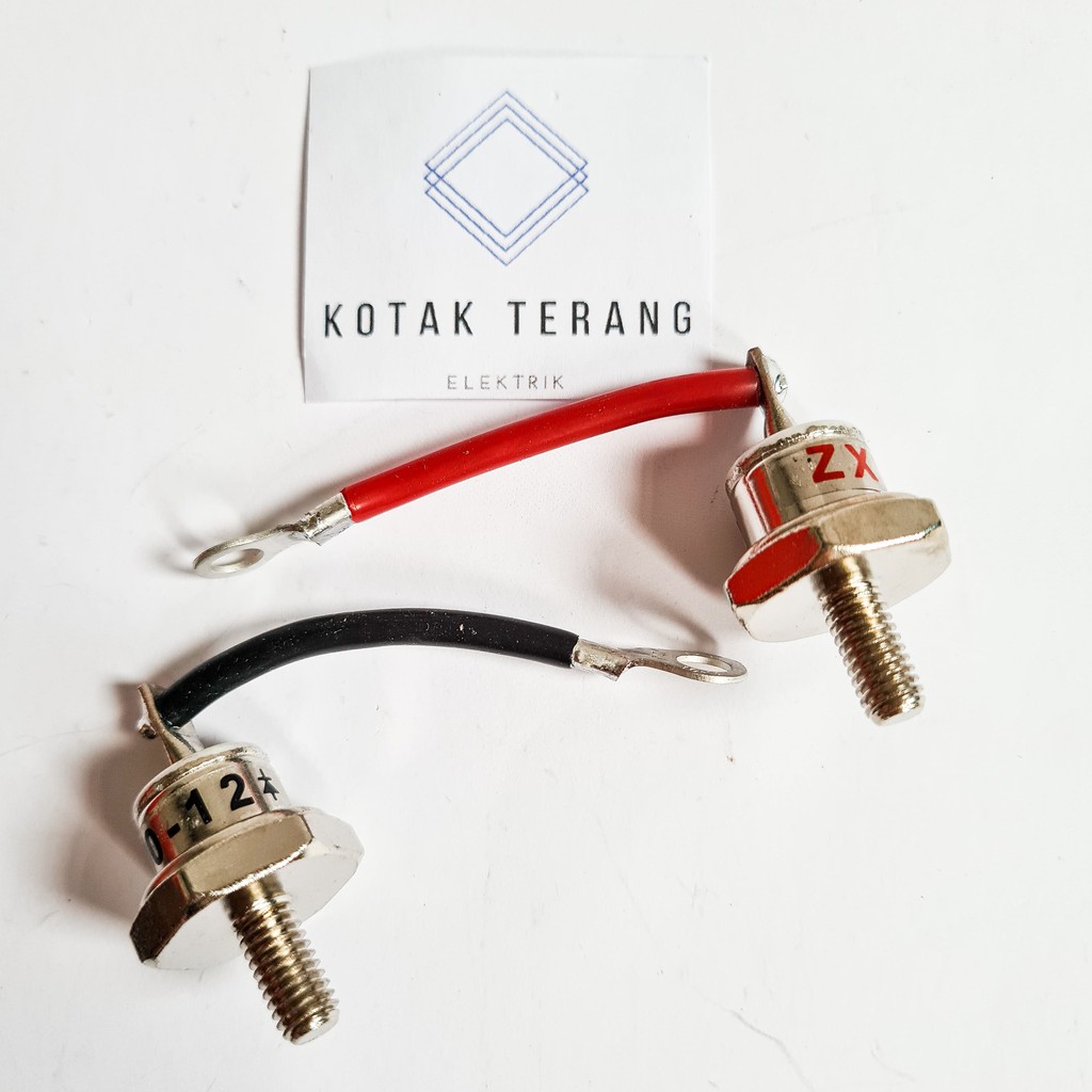 MERAH HITAM Zx70-12 Bolt Diode ZX 70-12 70A 1200V Red Black Upper Lower ...