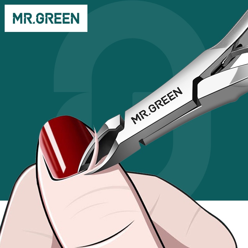 MR.GREEN Cuticle Nippers Stainless Steel Nail Dead Skin Remover Cuticle ...