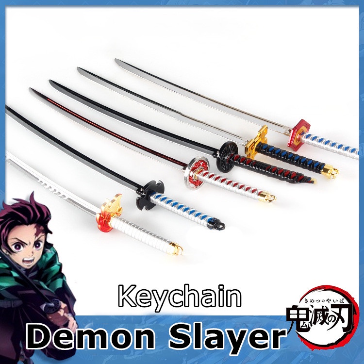 Anime Demon Slayer Sword 22CM cosplay Tanjirou Giyuu Zenitsu Gift ...