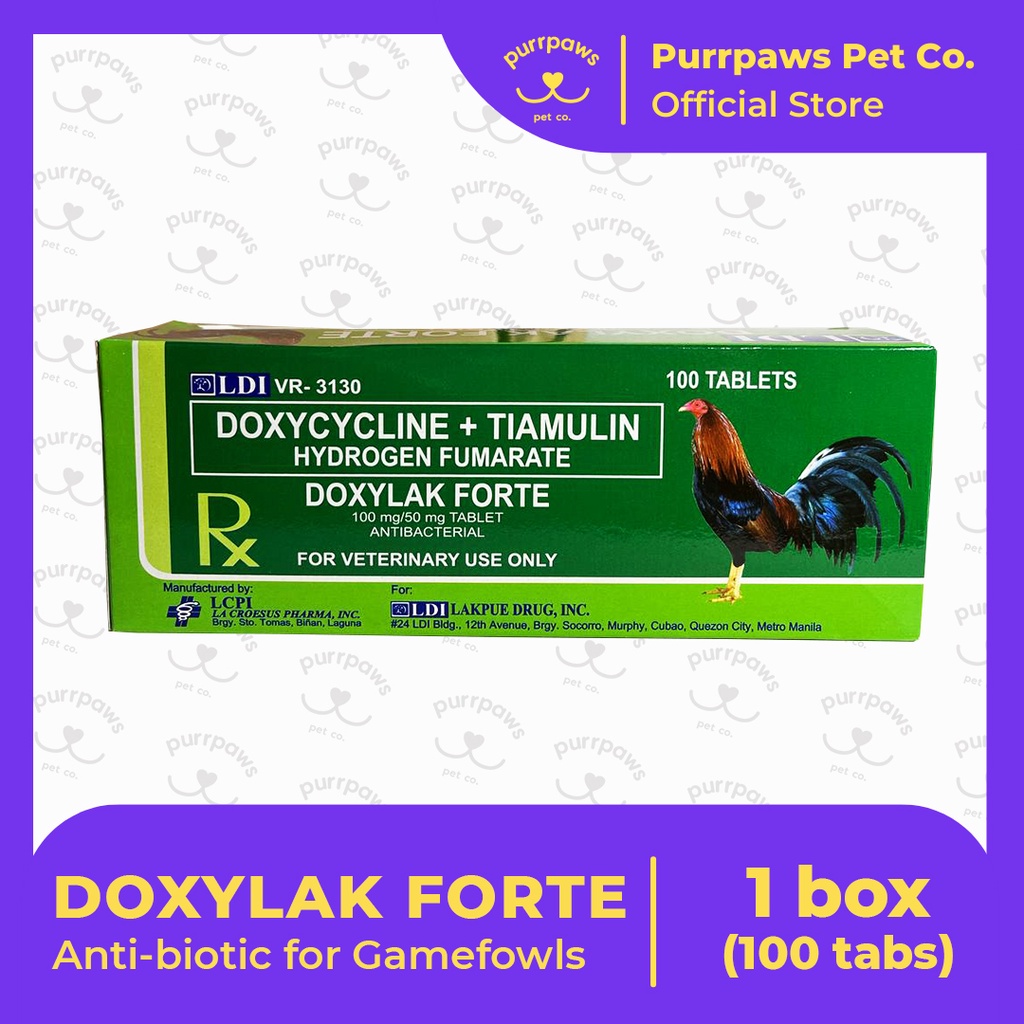 Doxylak Forte (1 BOX/100 Tablets) | Shopee Philippines