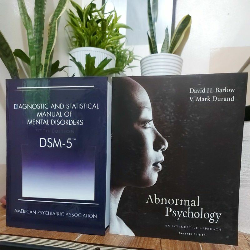 Abnormal Psychology 7th edition plus DSM5 | Shopee Philippines