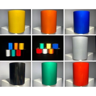 Reflectorized Sticker 1/2/3/4 Inches x 10 FT for safety warning devices ...