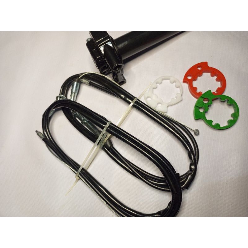 DOMINO QUICK THROTTLE FOR ALL Fi MC DUAL CABLE COMPLETE SET | Shopee ...