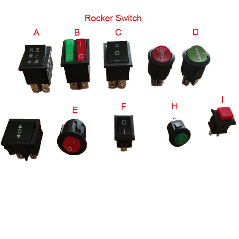 Children's Electric Motorcycle Power Switch Rocker Forward Backward On ...