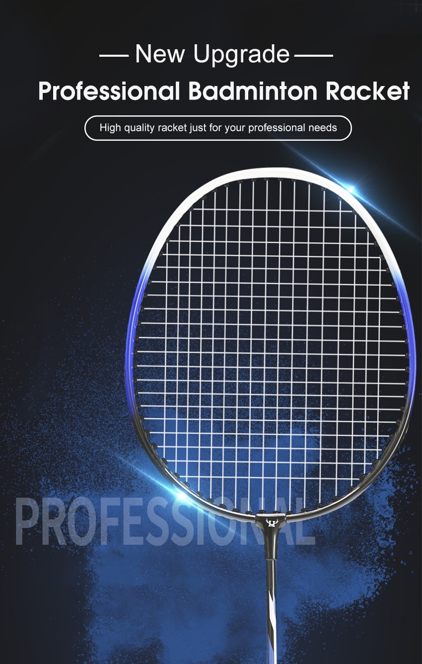 Outtobe Badminton Racket 6PCS Badminton Racket Set Sports Fitness ...