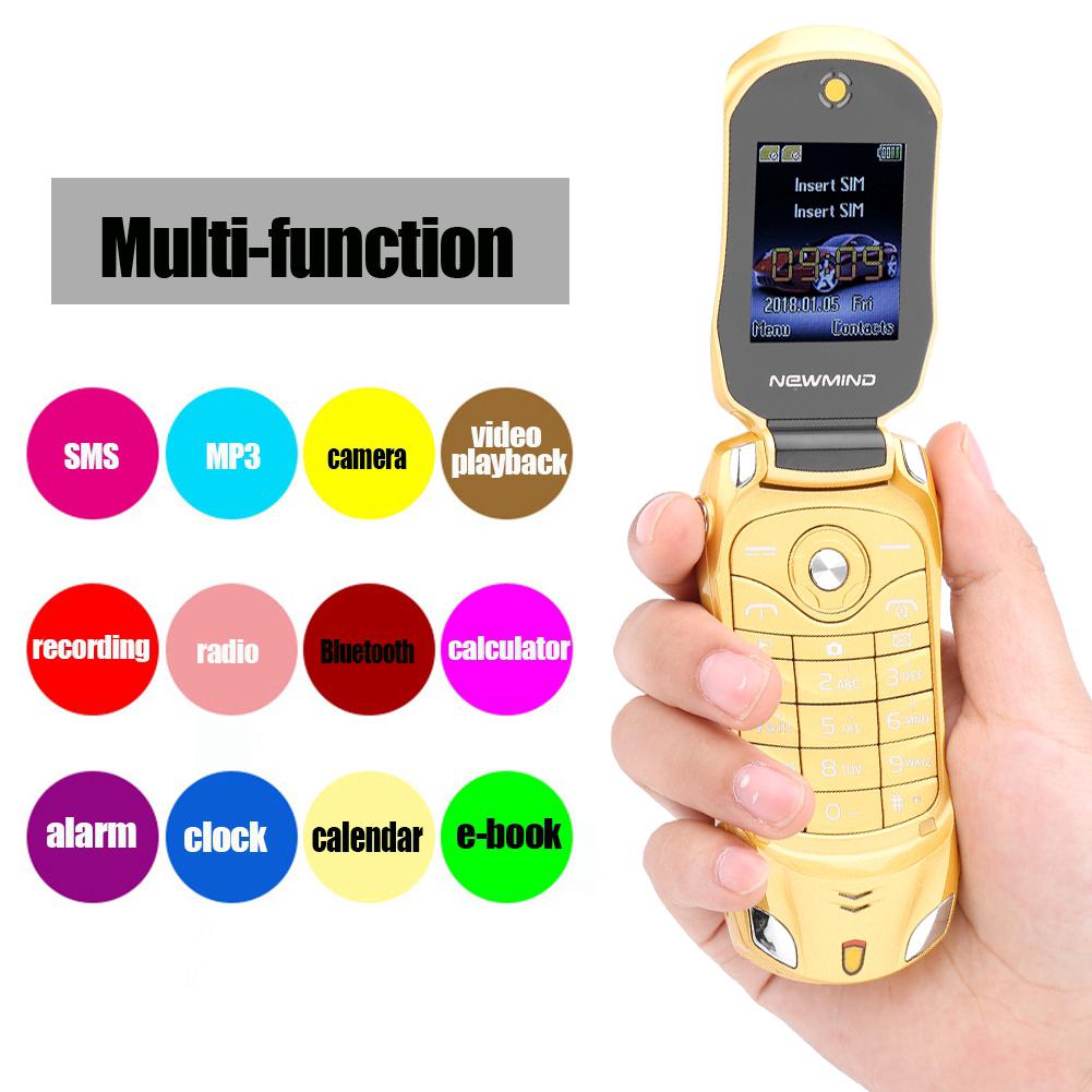 Bamaxis For Ferrari Car Phone Flip Keypad Model Mobile | Shopee Philippines