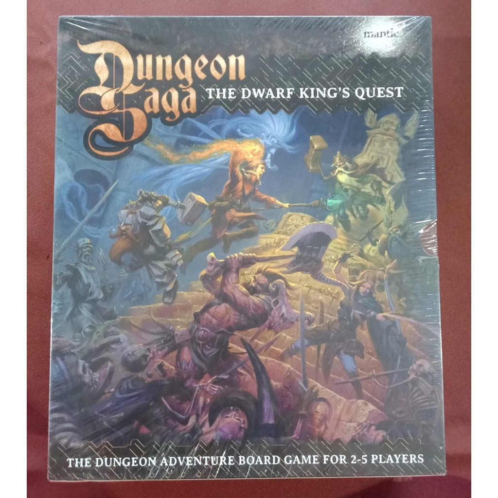 Dungeon Saga : The Dwarf King's Quest (Board Game Genuine Copy ...