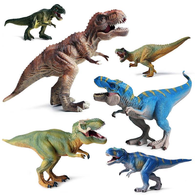 Lifelike Large Tyrannosaurus Rex Models T-Rex Action Figures Jurassic ...