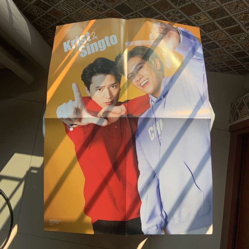 Krist SINGTO POSTER GMMTV EXHIBITION Japan | Shopee Philippines