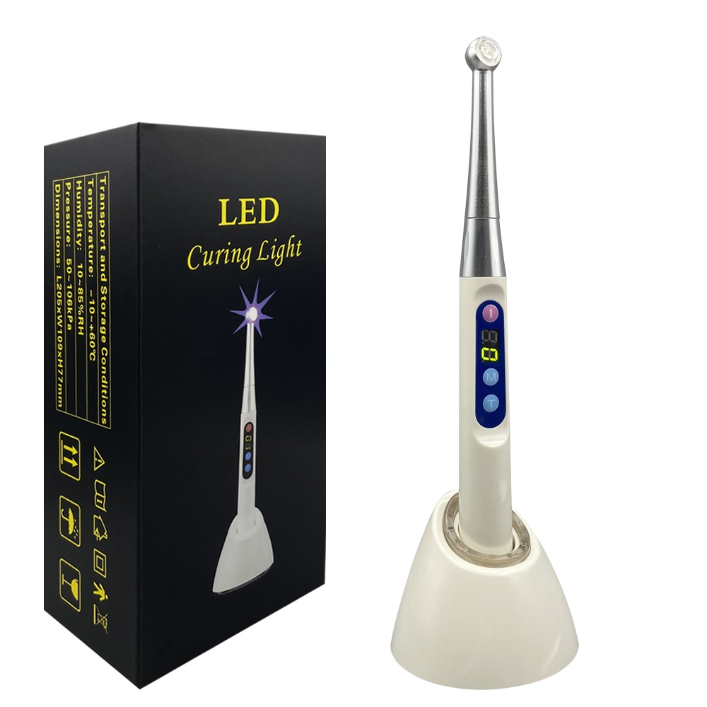 LED Dental Curing Light Dental Polymerize Resin 1second Cure Dentistry ...