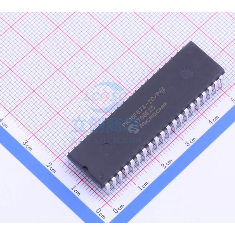 PIC16F874-20/P Package DIP-40 New Original Genuine Microcontroller IC Chip (MCU/MPU/SOC ...