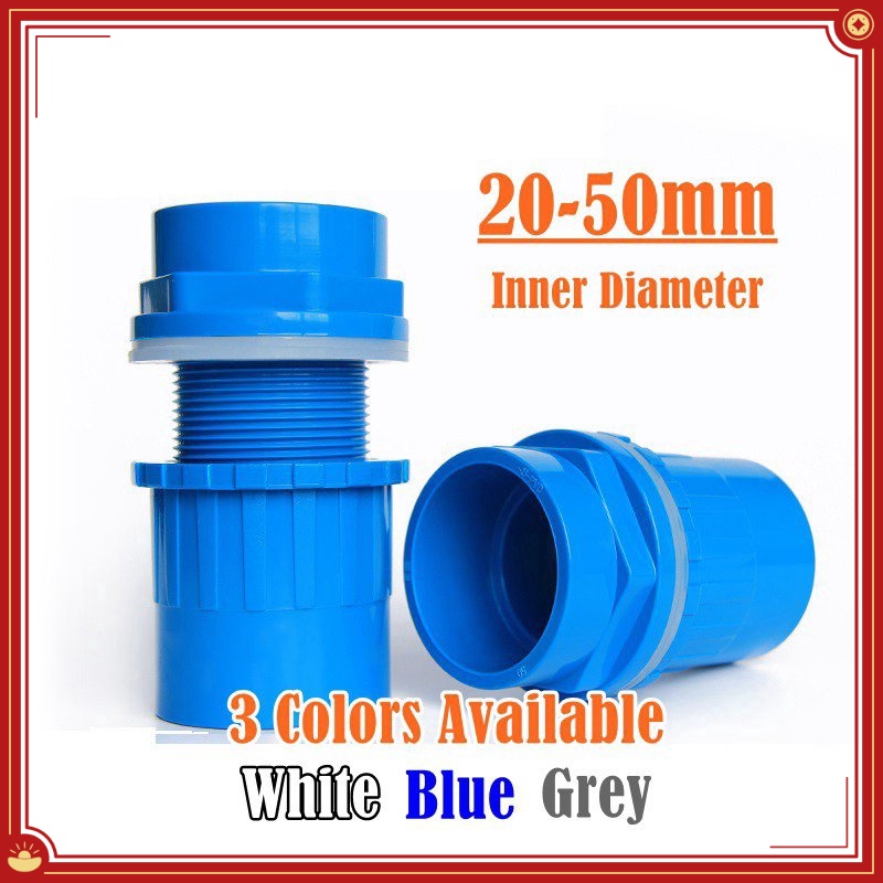 PVC Overflow Connector Aquarium Fitting Fish Tank Water Cycle Pipe ...