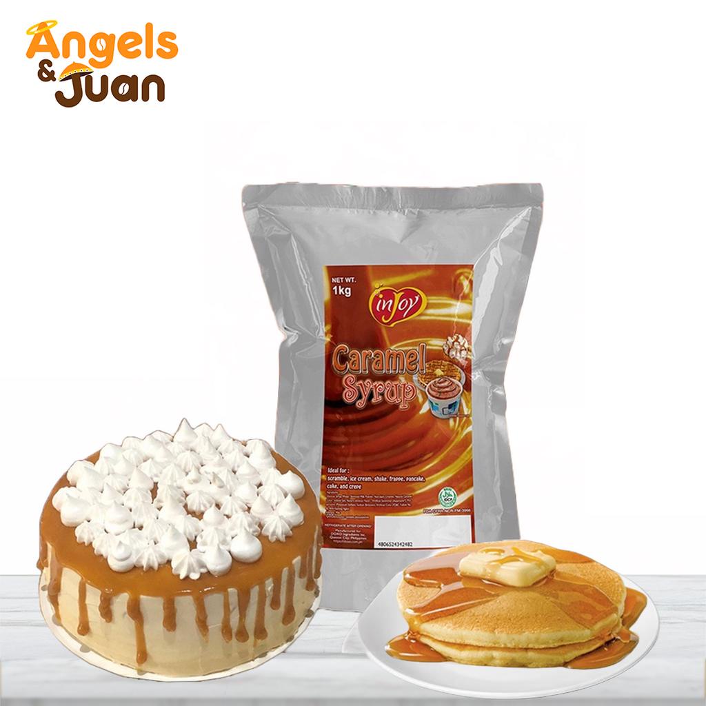 InJoy Caramel Syrup Syrup Pouch 1L | Shopee Philippines