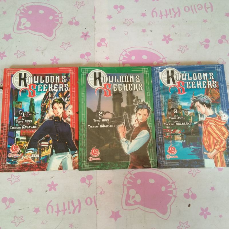 Comic howloon's seekers 1-3 finished series manga comic level / tomo ...