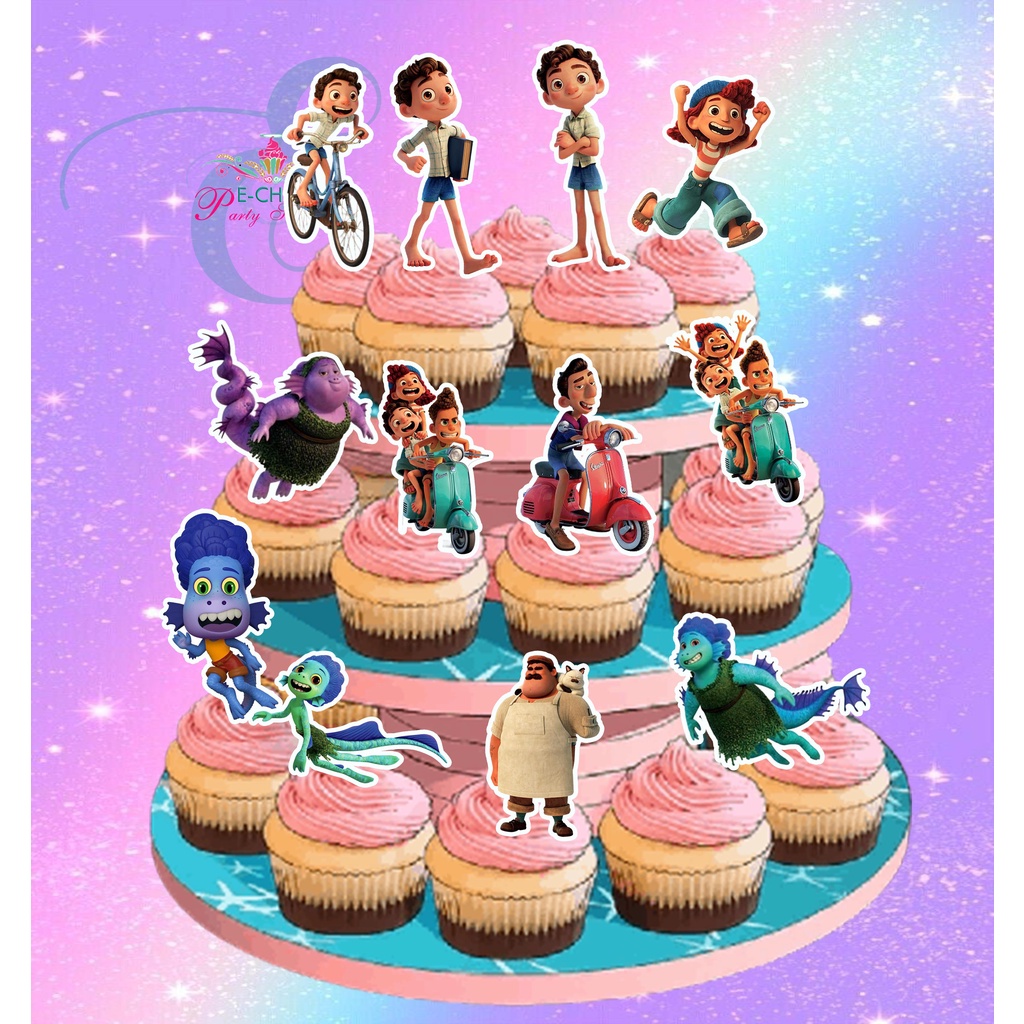 Luca Theme Cupcake Topper | Shopee Philippines
