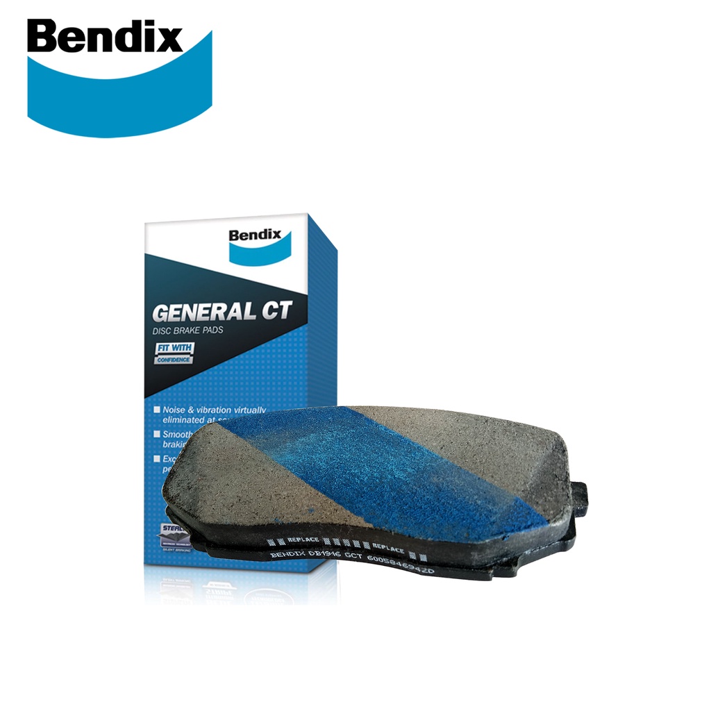 Bendix Brake Pads Front Set GCT For Mitsubishi Montero Sport And Strada 2016-2024 (Db1916 ...