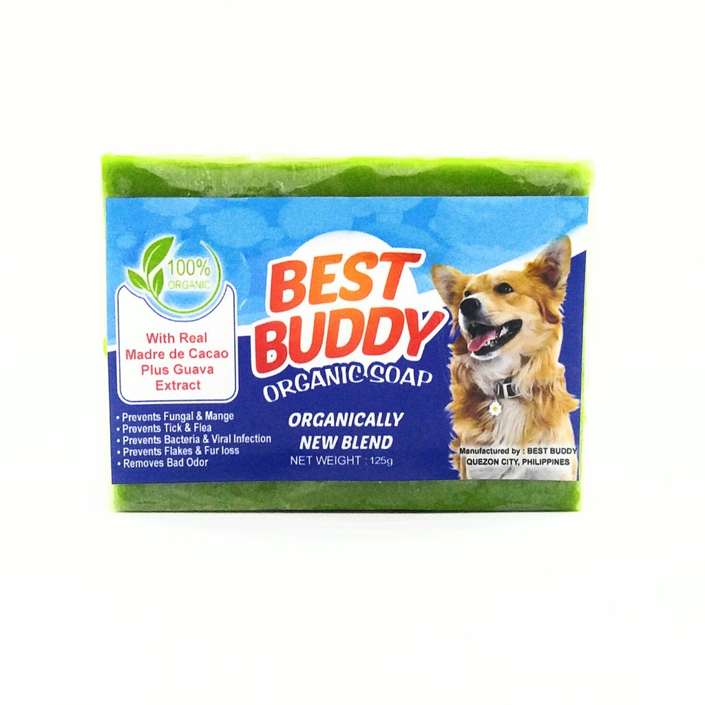 Best Buddy Organic Pet Soap with Madre De Cacao plus Guava Extract ...