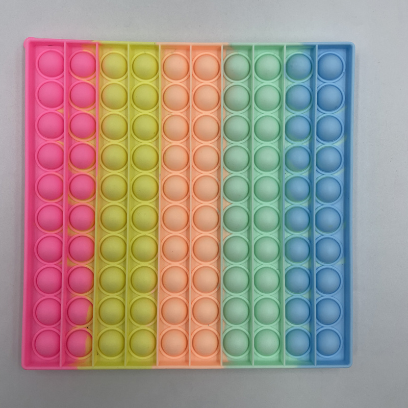 Popit Big Size 20cm Pop It Color Change in the Sun Push Bubble Fidget ...