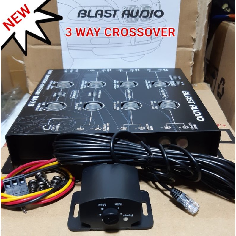 Car Audio System 3 way Electronic Crossover .BA-X9 | Shopee Philippines