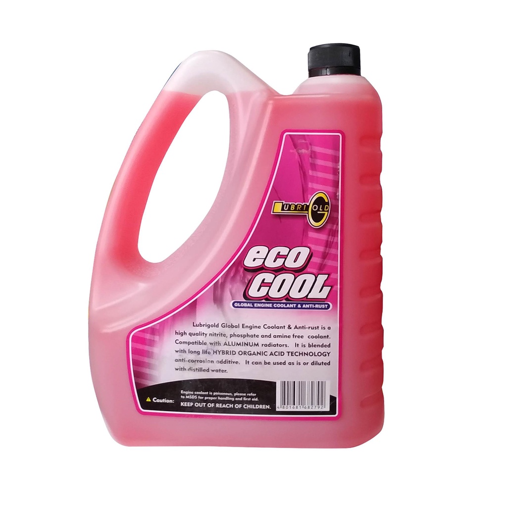 Lubrigold Eco Cool Global Engine Coolant and Anti-rust [ Pink ] 4L ( 4 ...