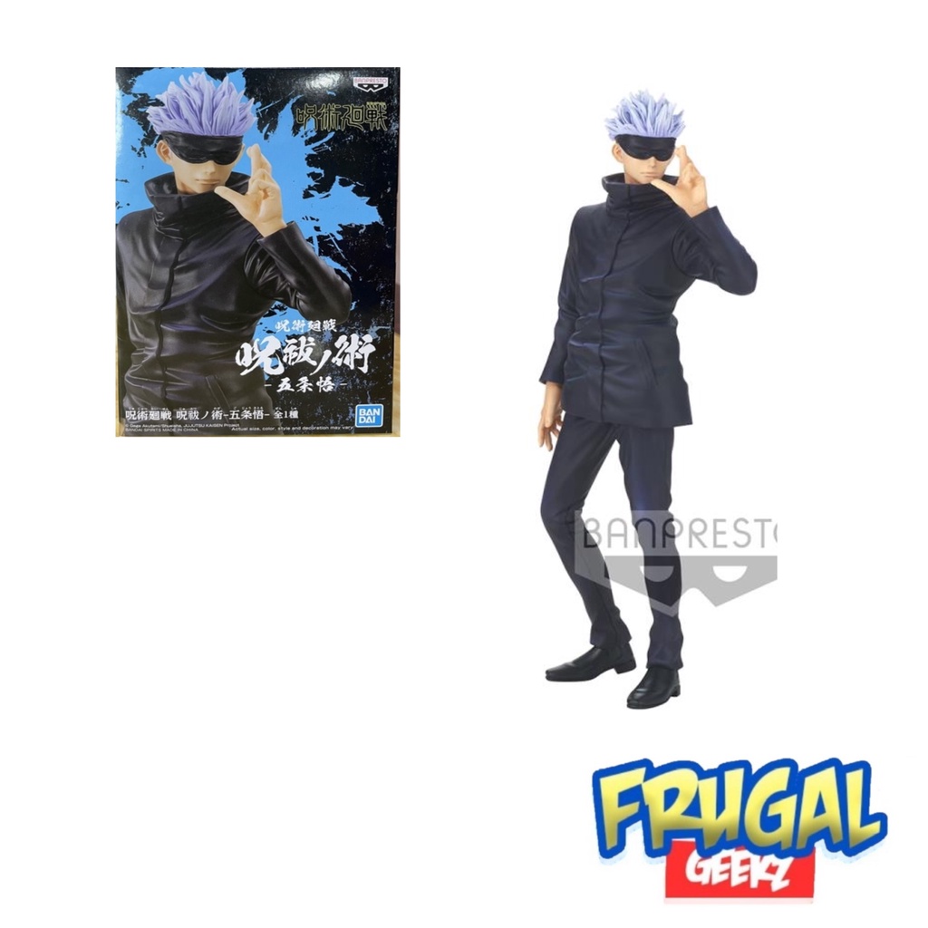 Banpresto Jujutsu Kaisen Gojo Satoru Action Figure Collectible | Shopee ...