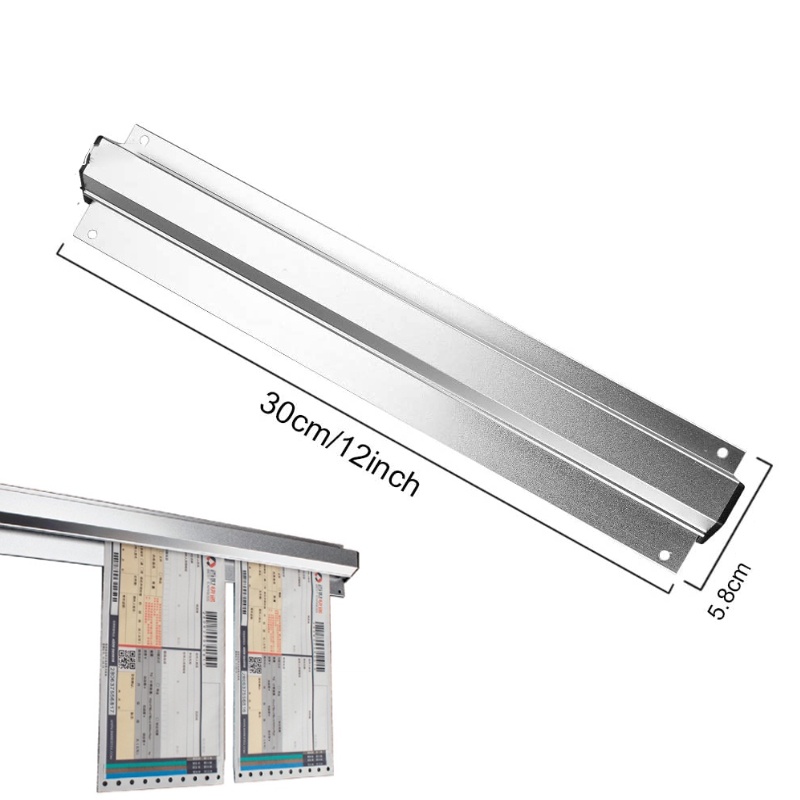 100% Original Ticket Holder Bill Receipt Check Holder Label Grabber Bar ...