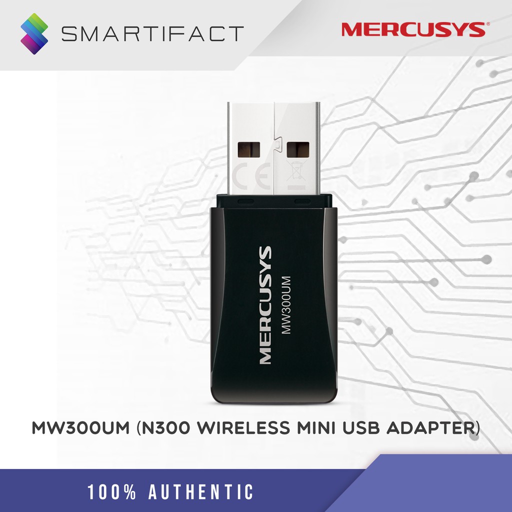 (Powered by TP-Link) Mercusys MW300UM N300 Wireless Mini USB Adapter ... (Powered by TP-Link) Mercusys MW300UM N300 Wireless Mini USB Adapter ...