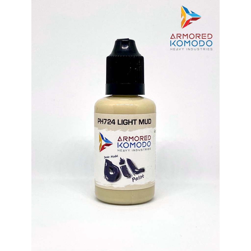Light Mud Oil Paint PH724 30ml Armored Komodo Hobby Paint | Shopee Philippines