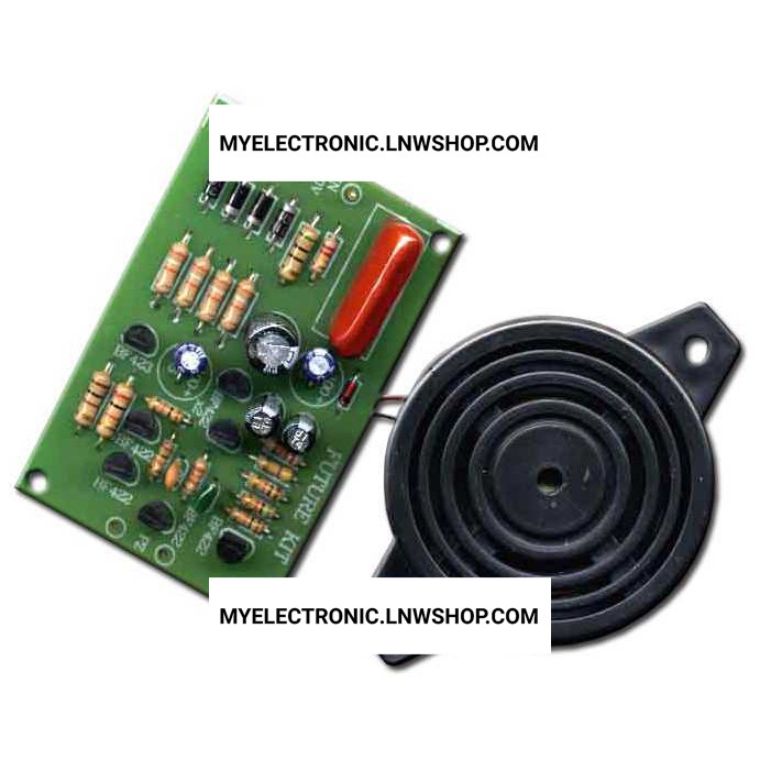 FUTURE KIT FA253 Circuit Piez So Siren Set Complete Assembly Printed ...