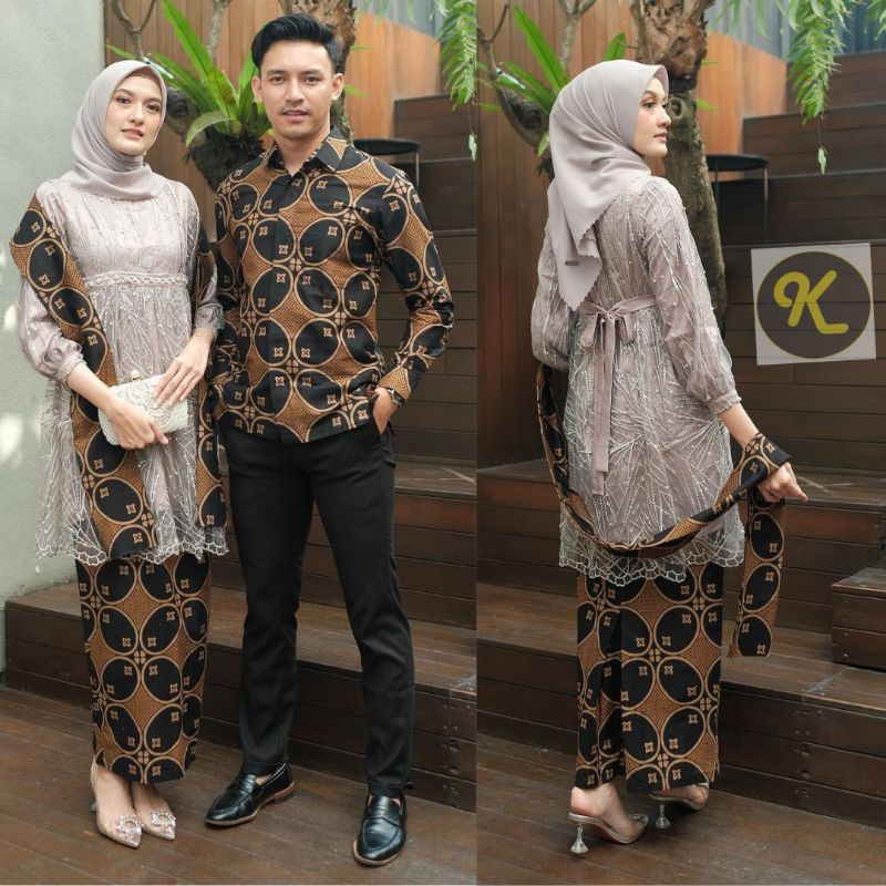 Batik Couple Modern Kebaya Couple Modern Kebaya Couple Modern Kebaya ...