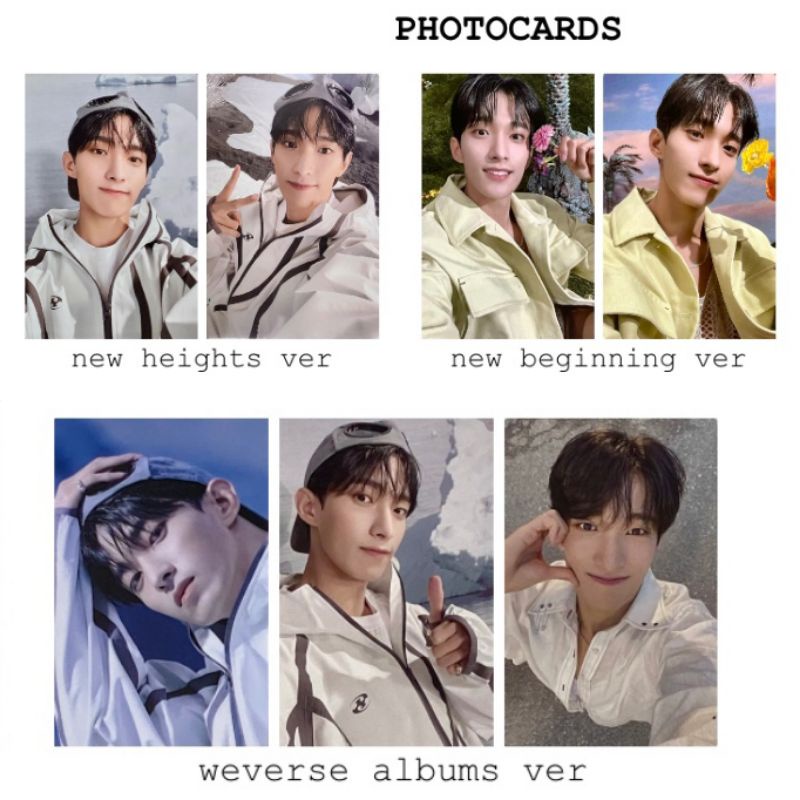SEVENTEEN Sector 17 DK album photocard SET (7 pcs) | Shopee Philippines