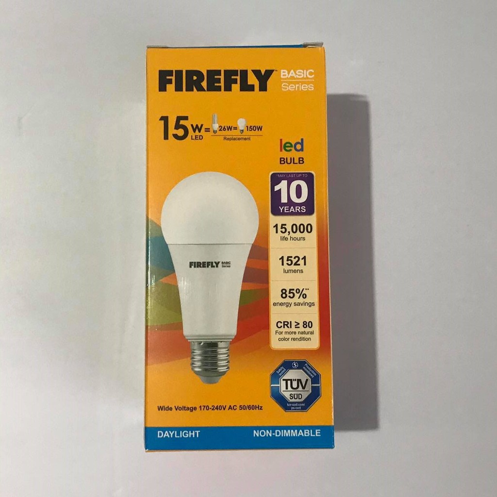Firefly LED Bulb 15w, 18w, 20w (Daylight) | Shopee Philippines