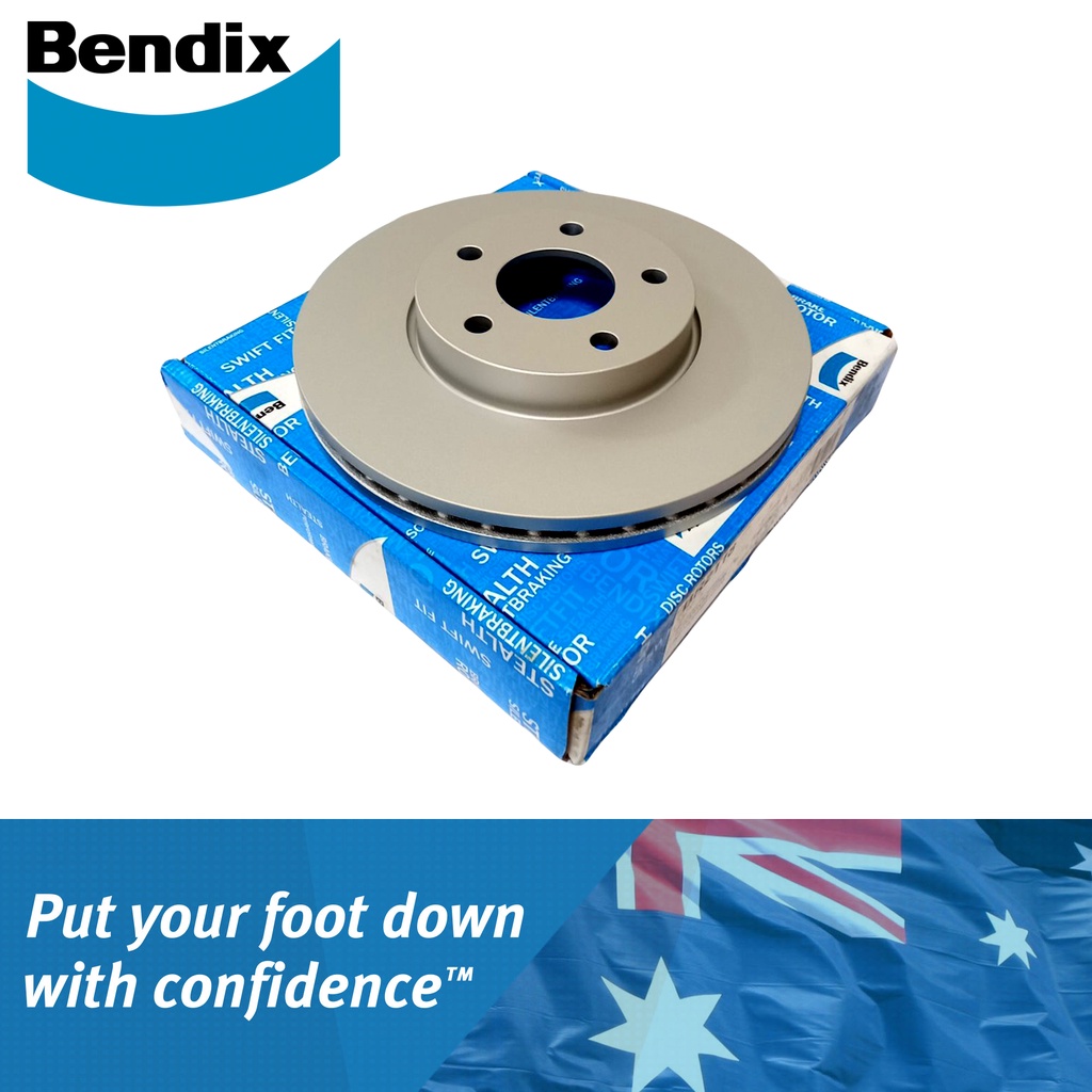 Bendix Brake Disc Rotor BR2118 Front for Ford Focus 2005-2019 | Shopee ...