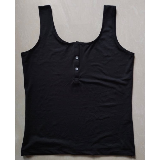 TOPS SANDO FOR WOMEN TRENDY RASH GUARD FABRIC BLACK | Shopee Philippines