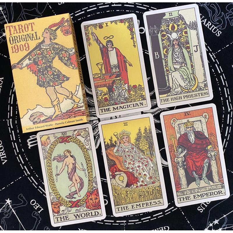 Original Tarot Original Tarot Original 1909 English Customized Card ...