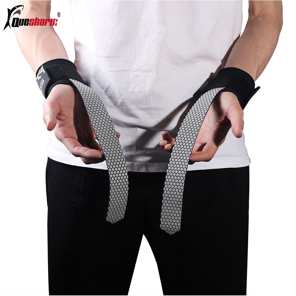 Fitness Weightlifting Lifting Dumbbell Hand Straps Grips FF175 | Shopee ...