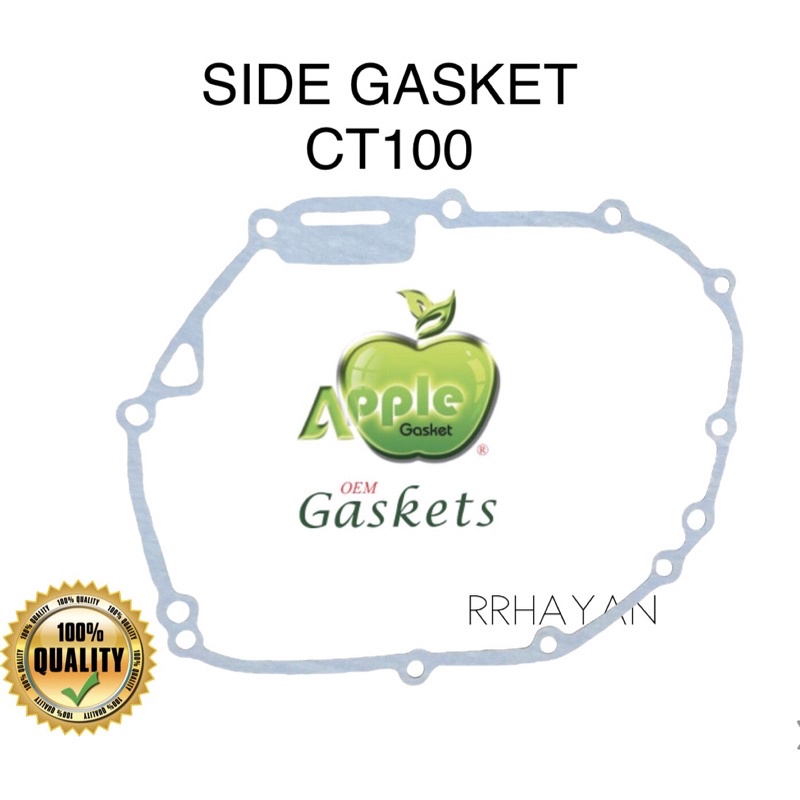 Genuine Apple CT100 Side Gasket: Top-Quality Motorcycle Parts | Shopee ...