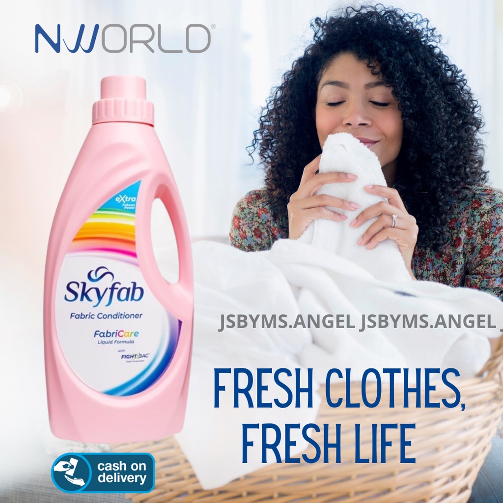 SKYFAB FIGHTBAC FABRIC CONDITIONER BOTTLE 1000ML BY NWORLD | Shopee ...