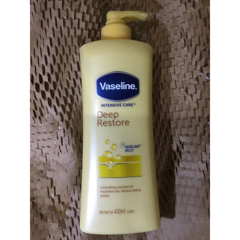 Vaseline Intensive Care Deep Restore Lotion 400ml | Shopee Philippines