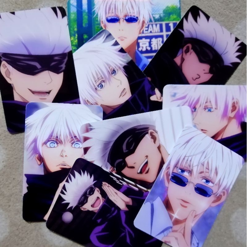 GOJO SATORU Photocards | Jujutsu Kaisen | Shopee Philippines