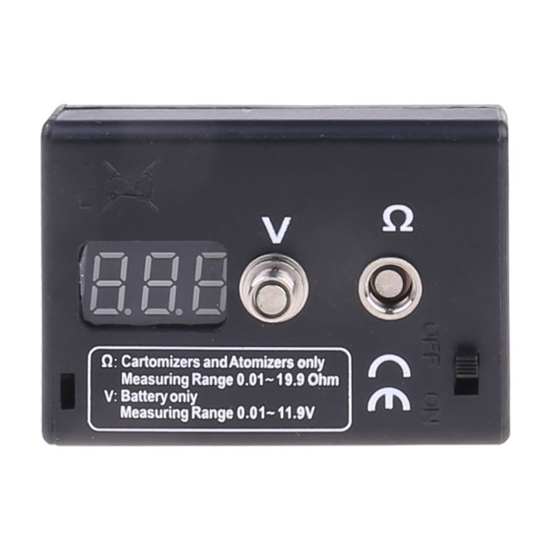 xinp Digital LED Ohm Meter Resistance Reader Voltage Tester | Shopee ...