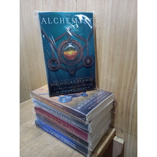 THE ALCHEMYST (Nicholas Flamel) | Shopee Philippines